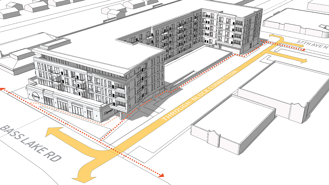Yellow Tree Proposes Apartment Building to Replace Former Wells Fargo…