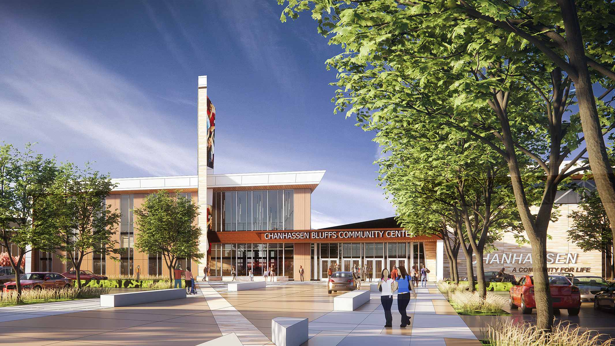 Chanhassen Bluffs Community Center Progresses with Updated Design and…