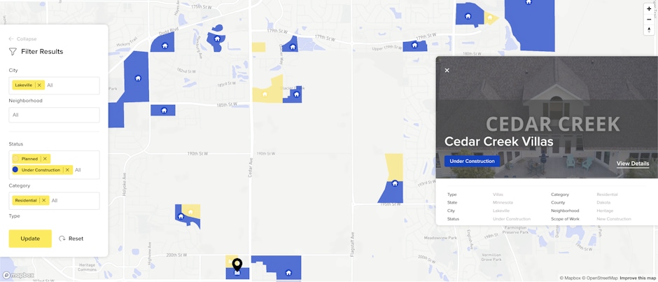 Details | Interactive Development Map