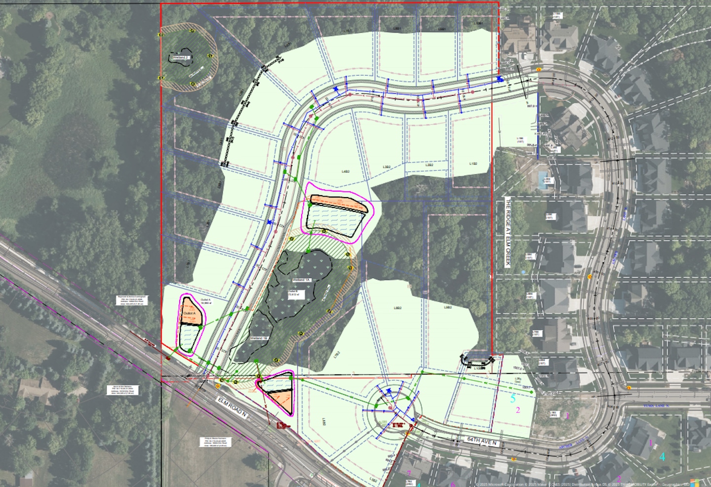 Residential Development - The Ridge at Elm Creek - 4th addition